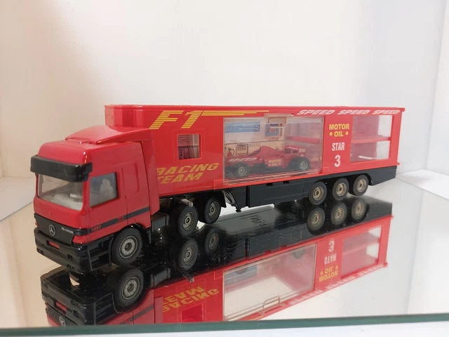 SIKU 3916 MERCEDES Actros F1 Racing Team Truck 1:50 EUR 20,99 - PicClick DE