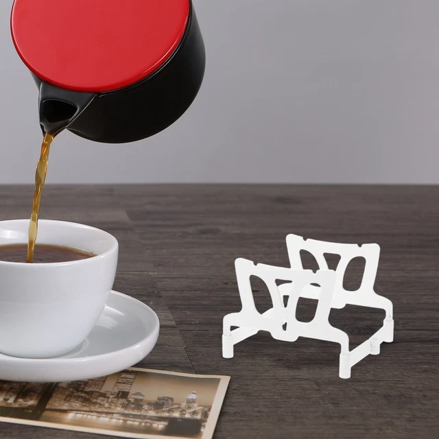 COFFEE FILTER RACK Hanging Ear Drip Holder Holders for Counter Bag $18. ...