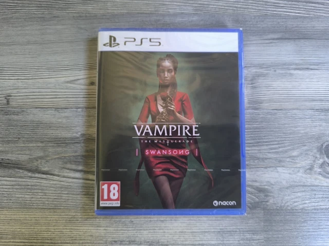 VAMPIRE THE MASQUERADE Swansong - Sony PlayStation PS5 - Neuf Sous ...
