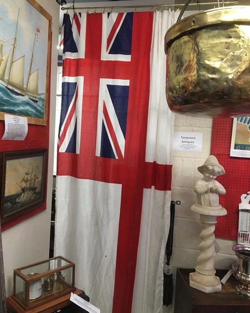 BRITISH ROYAL NAVY White Ensign £80.00 - PicClick UK