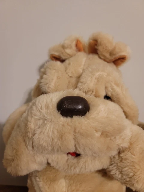 COMMONWEALTH PLUSH STUFFED Kris Krinkles Shar Pei Dog 18" Vintage 1984 ...