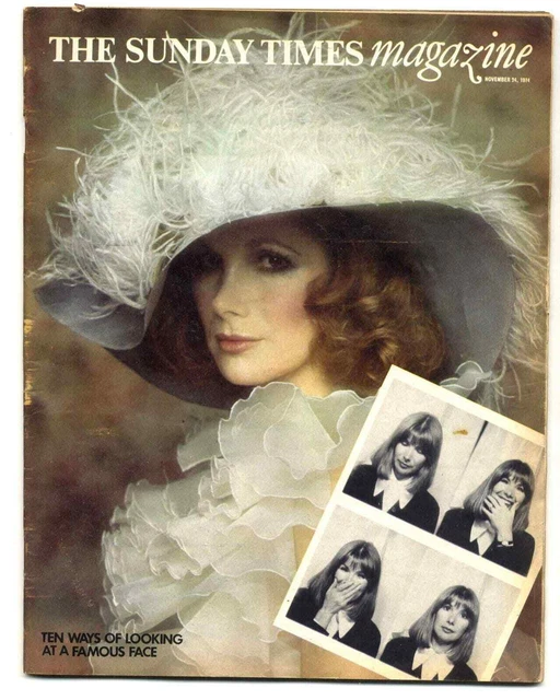SUNDAY TIMES MAGAZINE 24 November 1974 Susan Raven Lesley Garner Laurie ...