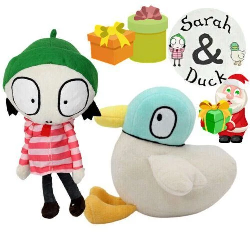18CM SARAH AND Duck Plush Toys BBC TV Soft Stuffed Animal Plushie ...