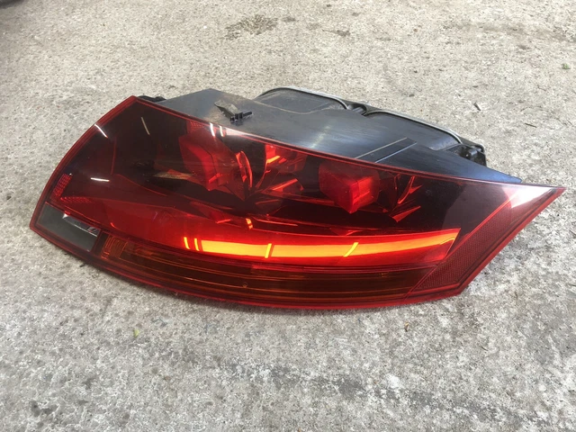 AUDI TT MK2 Rear Light Drivers Side Right O/S Tts Ttrs 06-14 8J (Burnt ...