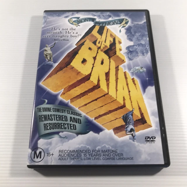 MONTY PYTHON'S LIFE Of Brian DVD R4 PAL Movie Remastered and ...