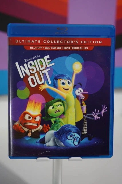 DISNEY PIXAR’S INSIDE Out (3D + Blu-ray/DVD, 2015 *no digital) £9.47 ...