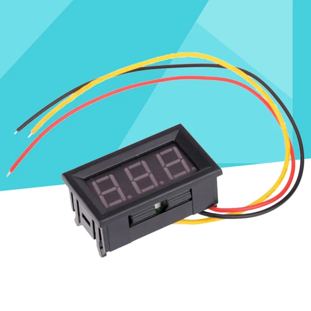 VOLTMETRO DC AMPEROMETRO LED Multifunzione Monitor Alimentazione Auto ...