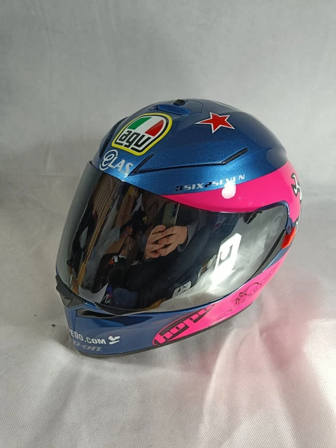 AGV K3-SV GUY Martin Britten Suzuki IOMTT Race Replica Motorradhelm EUR ...