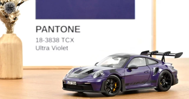 1/18 NOREV PORSCHE 911 992 GT3 RS ultraviolet Limited Edition 066/300 ...
