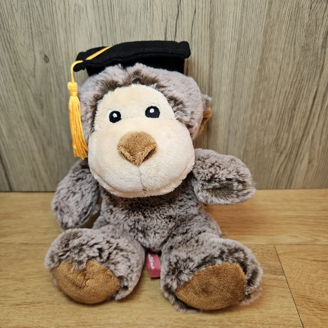 CLINTONS CLINTON CARDS Monkey Soft Toy Graduation Hat Gift Plush ...