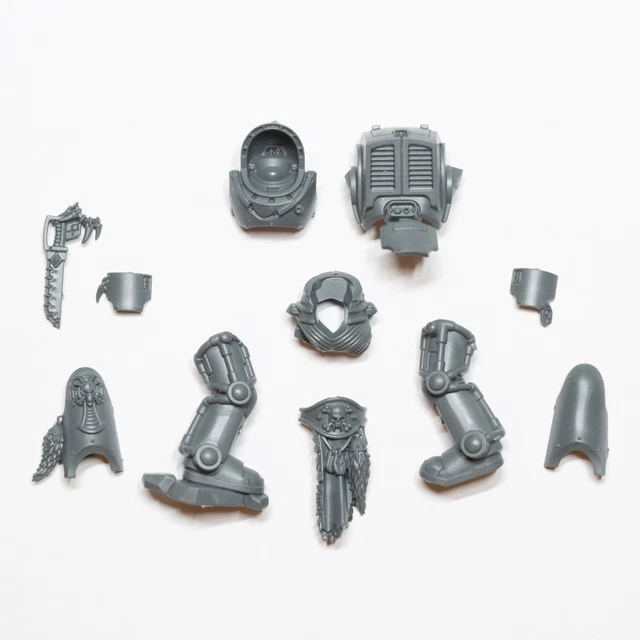 WARHAMMER 40K SPACE Wolves Wolf Guard Terminators Legs and Torso A ...