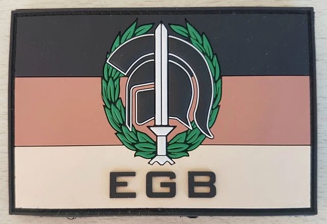 LETZTER ARTIKEL! RUBBER PVC EGB Patch, Fallschirmjäger, Bundeswehr ...