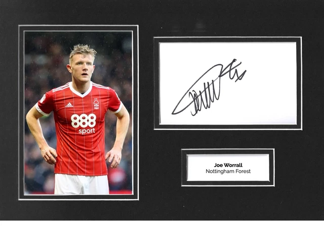 JOE WORRALL SIGNED 12x8 Photo Display Nottingham Forest Autograph COA £ ...