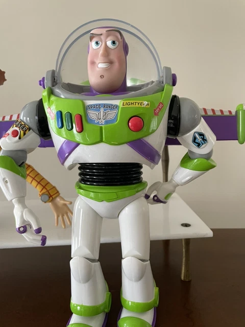 TOY STORY TALKING Pull String Woody & Buzz Lightyear~Both Working ...