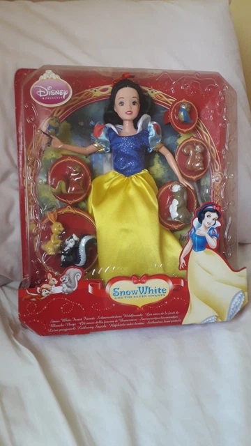 RARE DISNEY PRINCESS Doll Snow White and the Seven Dwarfs Forest ...