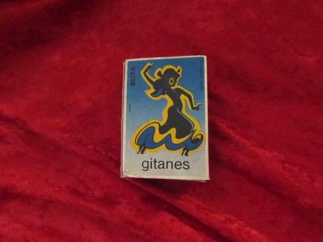 ANCIENNE BOITE D'ALLUMETTES Seita Gitane Collection Fumeur Vintage EUR ...