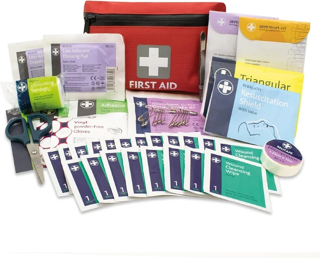 KIT PRONTO SOCCORSO Completo Sacca Di Primo Soccorso 92 Pezzi - Grande ...
