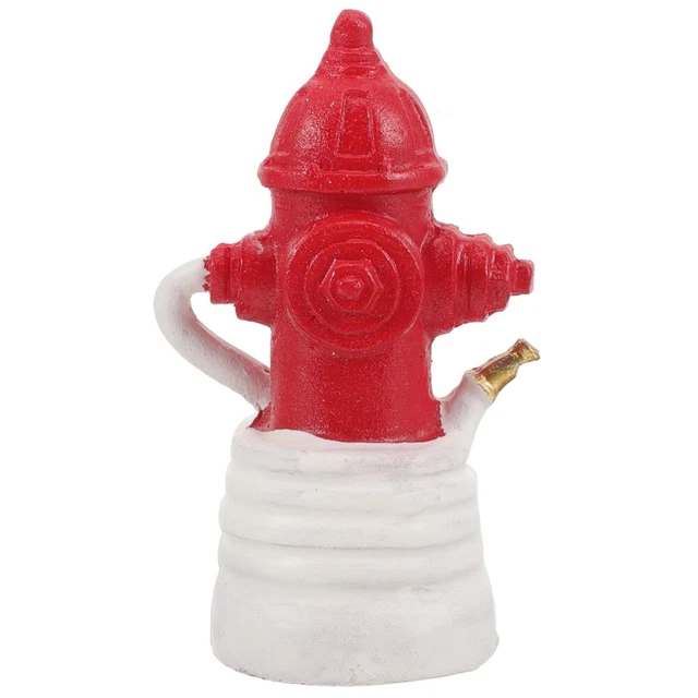 GARDEN MINIATURE FIRE Hydrant Statue Lifelike Fire Hydrant Ornament ...