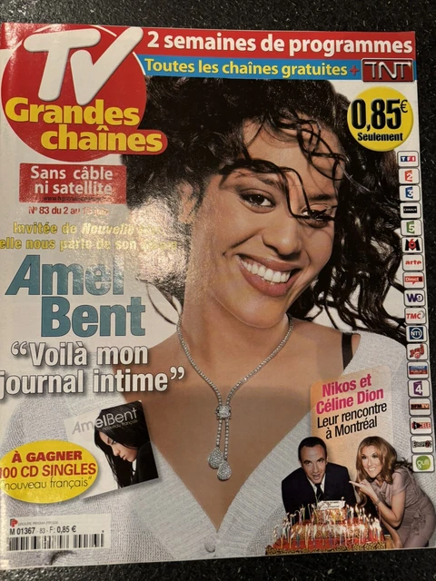 CELINE DION AMEL Bent Magazine Tele France Collector EUR 10,00 ...