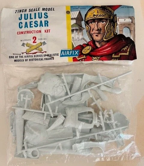 AIRFIX JULIUS CAESAR, Rare 1964 Bagged Model Kit, 7" Scale, Series 2 ...