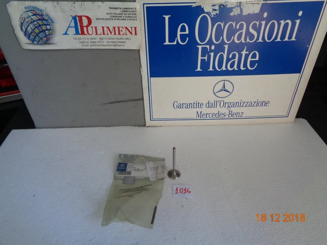 A1110530201 VALVOLA ASPIRAZIONE Mercedes Classe W124-W463-W140-R129 EUR ...
