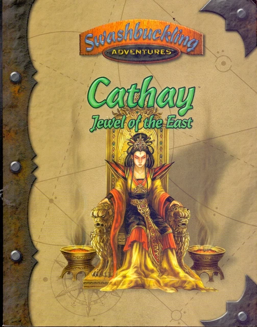 JDR RPG JEU De Role / Swashbuckling Adventures Cathay Jewel Of The East ... JDR RPG JEU De Role / Swashbuckling Adventures Cathay Jewel Of The East ...