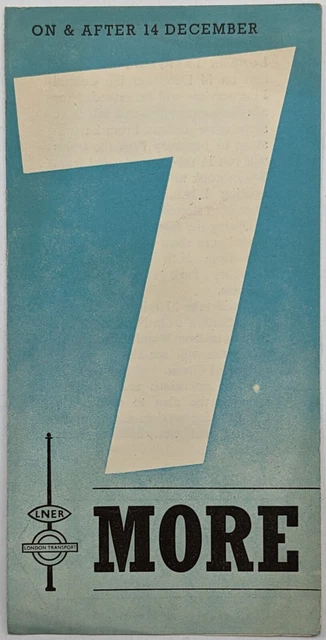 LONDON TRANSPORT; LONDON Underground, Central Line Extension Leaflet ...