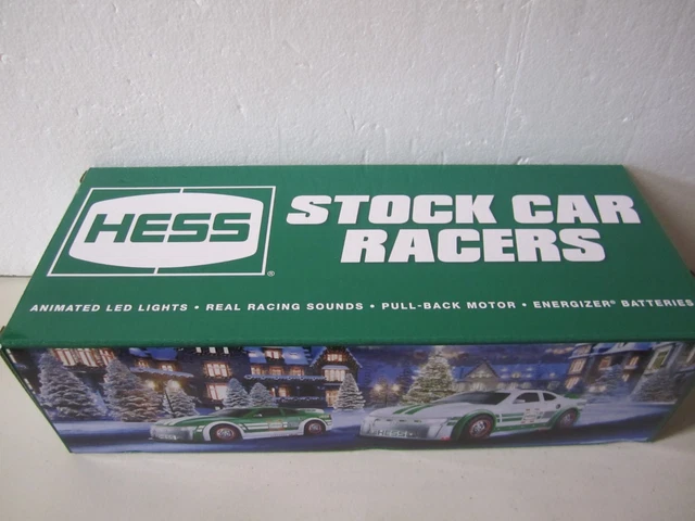 NEW! 2025 HESS Holiday Toy Truck STOCK-CAR RACERS New in Box NEVER OUT ...