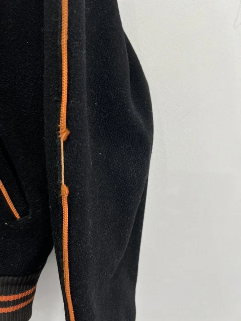 VINTAGE 1950S 60S Letterman Varsity Blank Wool Jacket sz 36 £71.75 ...