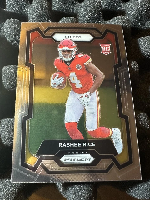 2023 PANINI PRIZM Rashee Rice Base Rookie RC #350 - Kansas City Chiefs EUR 1,84 - PicClick IT