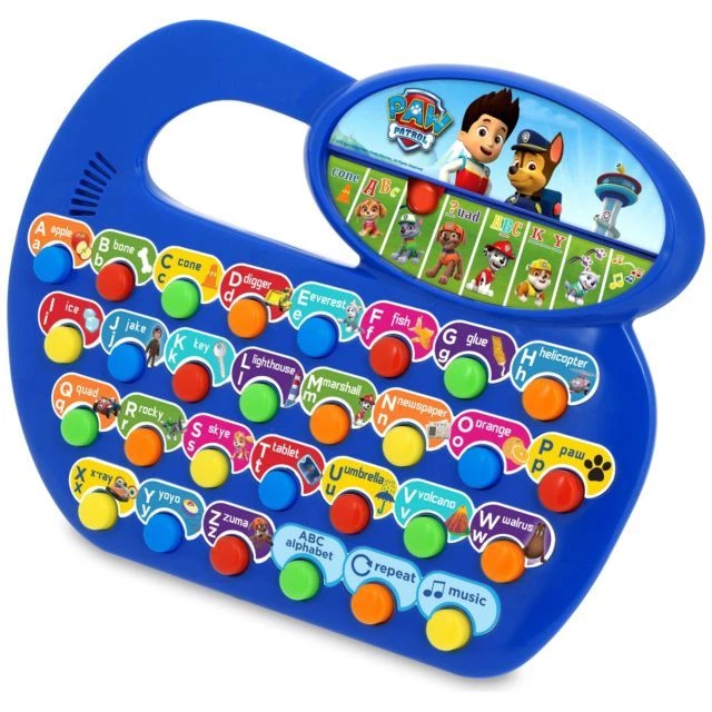 PAW PATROL RYDER'S Fun Phonics My Alphabet Board 8 Learning Activities ...