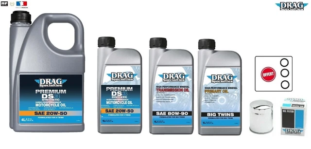 KIT VIDANGE FILTRE Huile Moteur/Primaire Harley Davidson Sportster 1984 ...