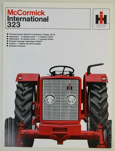 BROCHURE PROSPECTUS TRACTOR mc cormick ztx tractor-traktor-ih-case-sfv £4.34 - PicClick UK