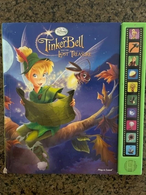DISNEY FAIRIES - Tinkerbell and the lost treasure play-a-sound book ...
