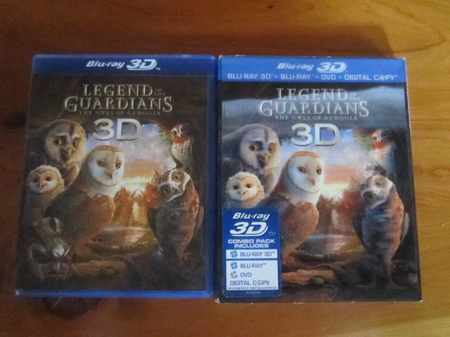 DVD BLU-RAY 3D Legends Of The Guardians Lenticular Cover Like New EUR 7 ...
