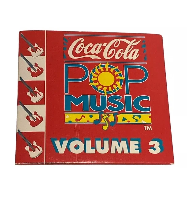 VINTAGE 1991 COCA-COLA Coke Pop Music Volume 3 Mini CD Compact Disk ...