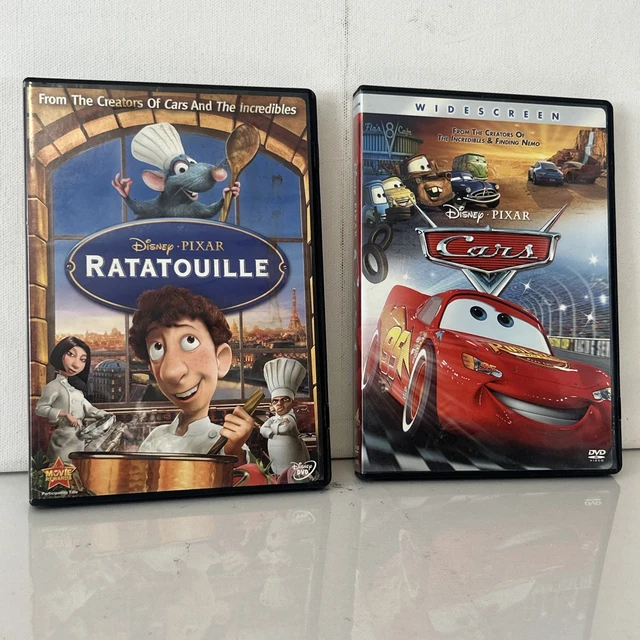 DISNEY/PIXAR 2 - DVD Movie Bundle (Ratatouille & Cars) £8.55 - PicClick UK