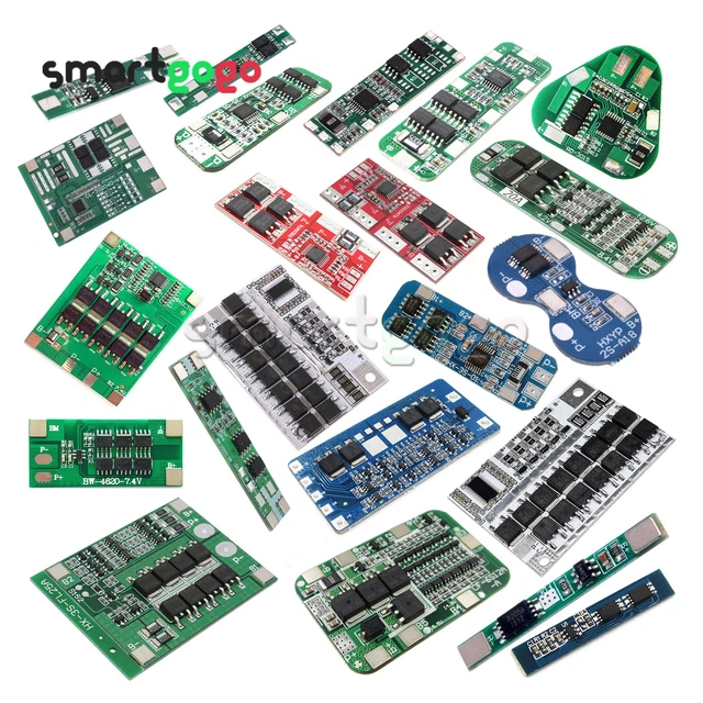 2/3/4/6S PACKS BMS PCB Protection Board For Li-ion Lithium Battery ...
