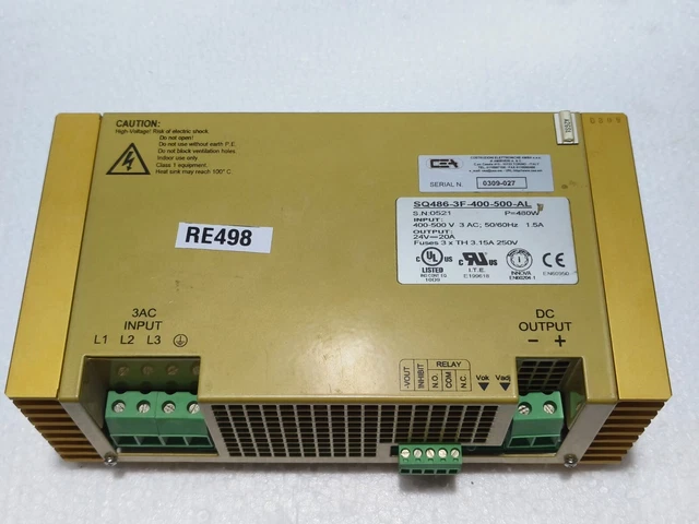 POWER CONTROL SYSTEMS SQ486-3F-400-500-AL SQ4863F400500AL Unit ...