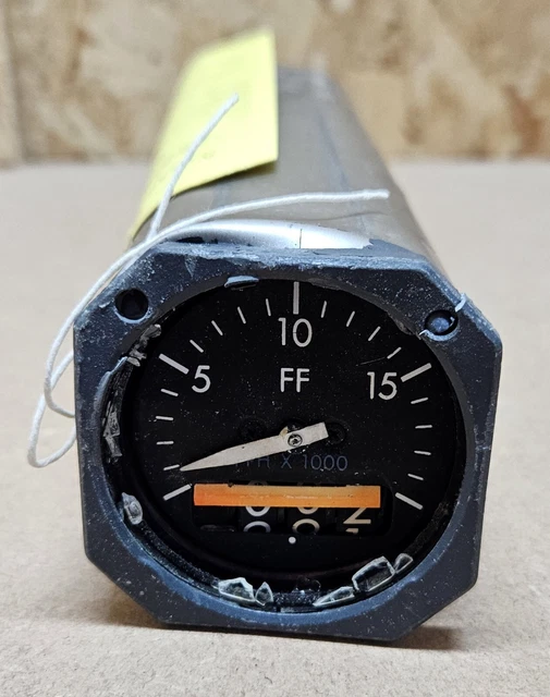 FUEL FLOW INDICATOR 671679-101 8DJ170LWA1 GE Gauge Indicator Aircraft £ ...