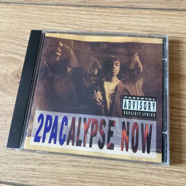 2 Pacalypse Now Cd Tupac Shakur 1991 Interscope Records Rare Album Hip