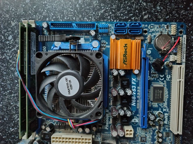 ASROCK N68-VGS3 FX AM3 8GB DDR3 Motherboard with AMD FX4300 CPU and ...