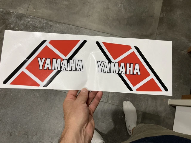 YAMAHA 1981 YZ125H Tank Decal Set/ Sticker Kit $70.00 - PicClick AU