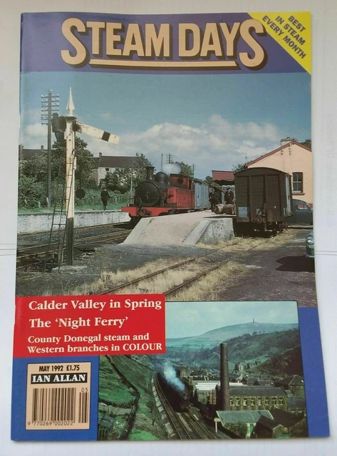 STEAM DAYS MAGAZINE Issue 33 May 1992 Railways Locomotives Trains ...