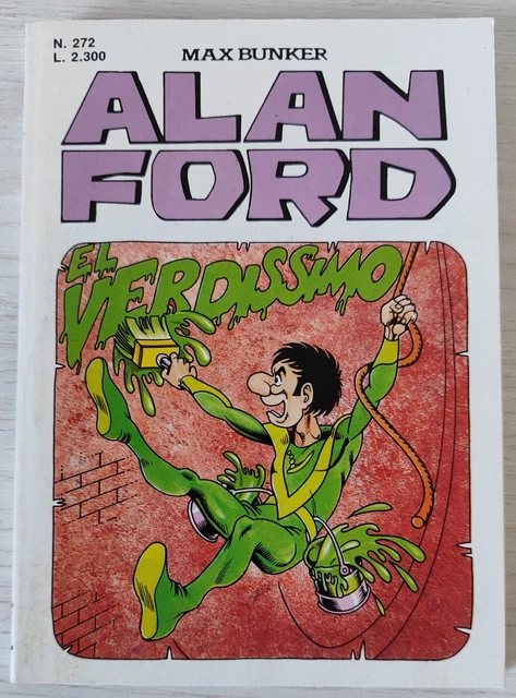 ALAN FORD N.272 EL VERDISSIMO max bunker press mbp originale 1992 EUR 7 ...