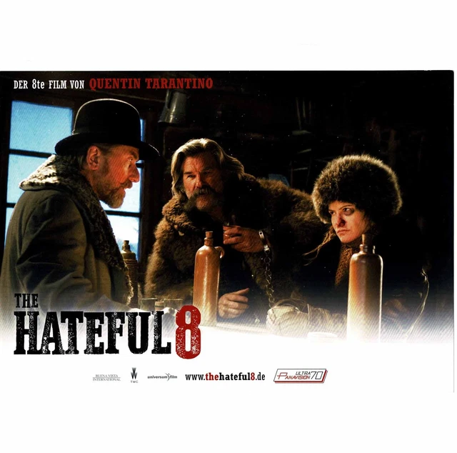 THE HATEFUL 8 - Quentin Tarantino - 6 Aushangfotos - 21x29cm (880) EUR ...