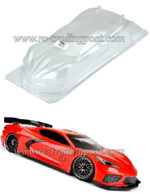 CLEAR RC BODY Chevy Corvette C8 1/10 OnRoad Car HPI/4Tec2.0/V100/RDS/200mm £39.64 - PicClick UK