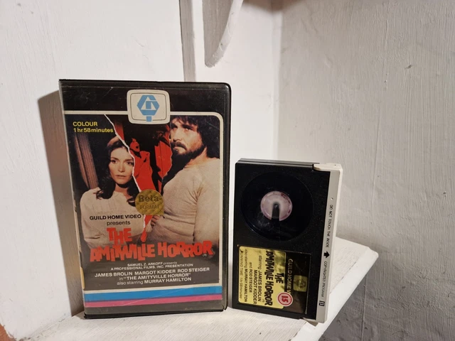 THE AMITYVILLE HORROR 1979 1982 Pre-Cert Guild Big Box Rental Betamax ...