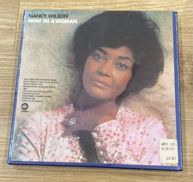 RARE SEALED SOUL R&B REEL TO REEL TAPE Nancy Wilson NOW I’M A WOMAN ...