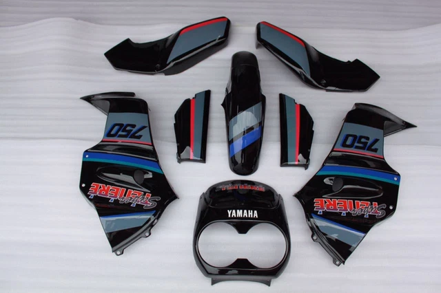 YAMAHA XTZ 750 Super Tenere Fairing New Black fairing set 1989 -96 ...